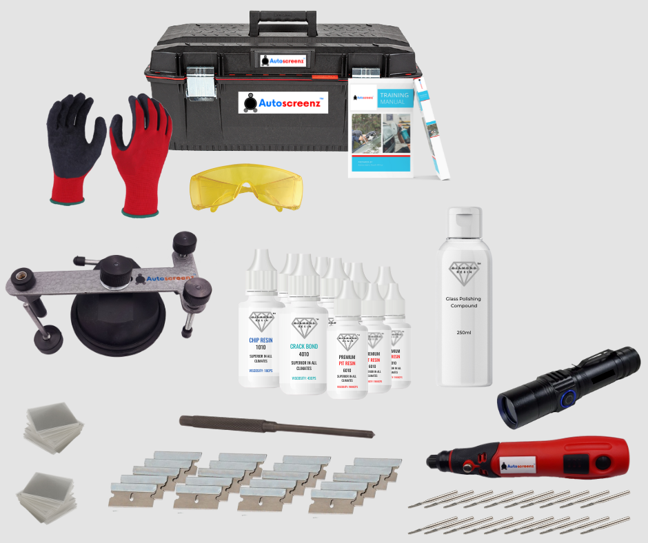 Windscreen Repair Professional Kit - Autoscreenz